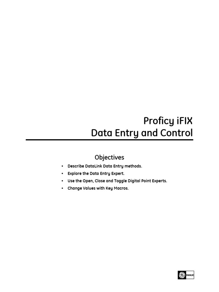 GFS-154B M13 Data Entry and Control | PDF | Computer Keyboard | Scada
