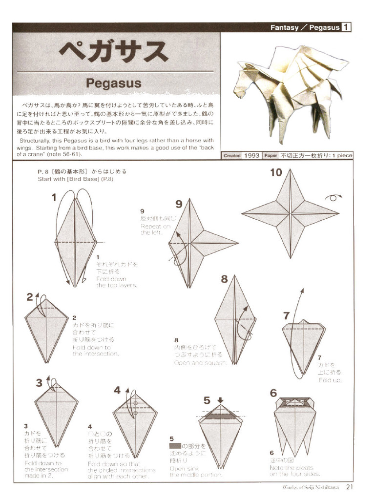 Pegasus (Pégaso) - Seiji Nishikawa | PDF