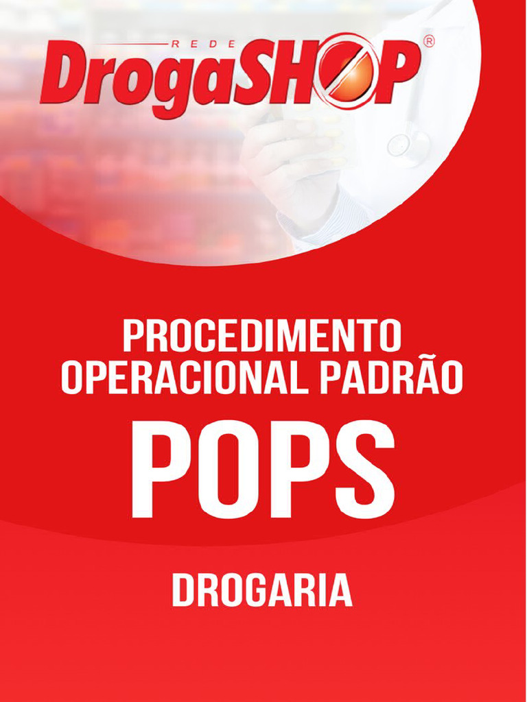 POPS Procedimentos Operacional Padrao Editado | PDF | Farmacêutico ...
