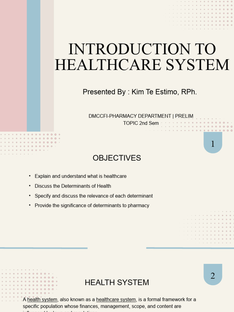 Prelim Topic 1 Ihcs | PDF | Behavior | Health Care