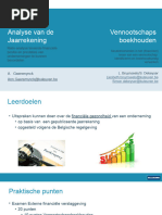 SB 2017 84 Wet Op de Jaarrekening | PDF