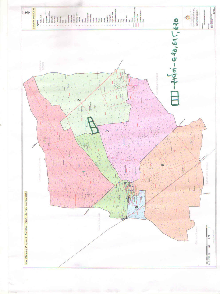 Boriyavi Ward Map | PDF