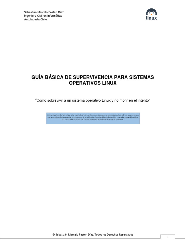 Paper Linux 01 | PDF