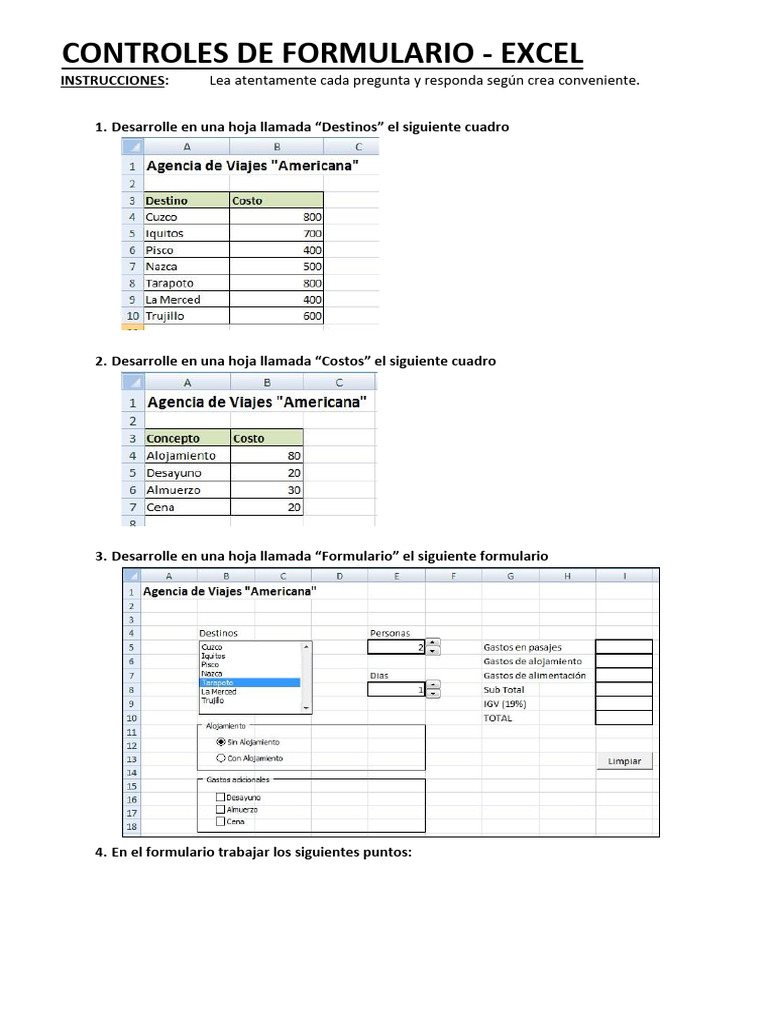 Tarea Excel | PDF | Microsoft Excel