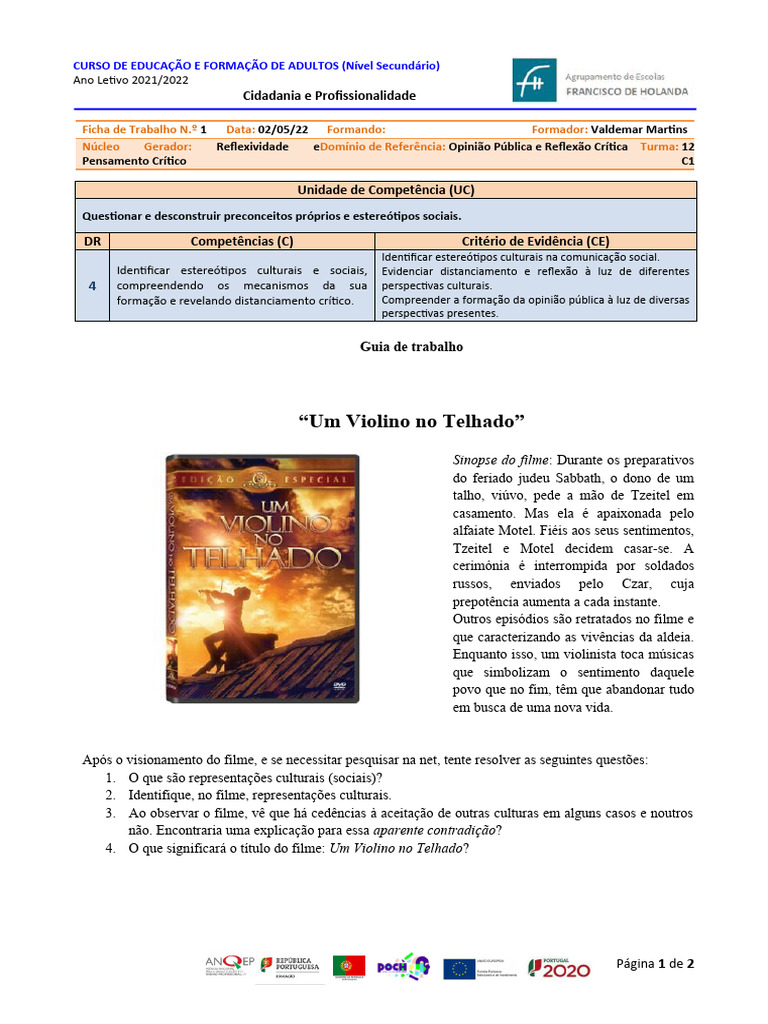 Ficha 1 RA 4 | PDF
