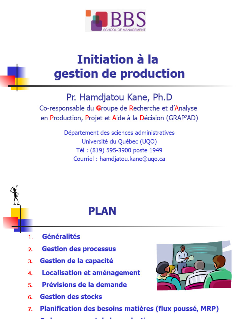 gestion de production | PDF | Business | Gestion des ressources humaines