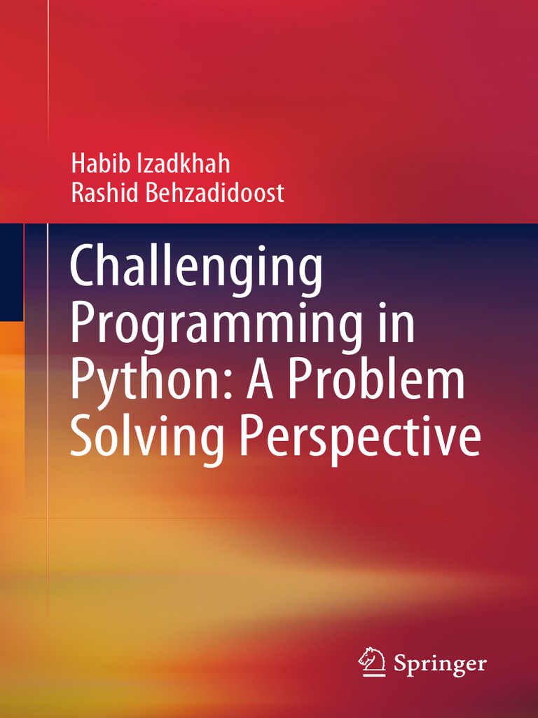 Challenging Programming in Python | PDF Challenging Programming in Python | PDF