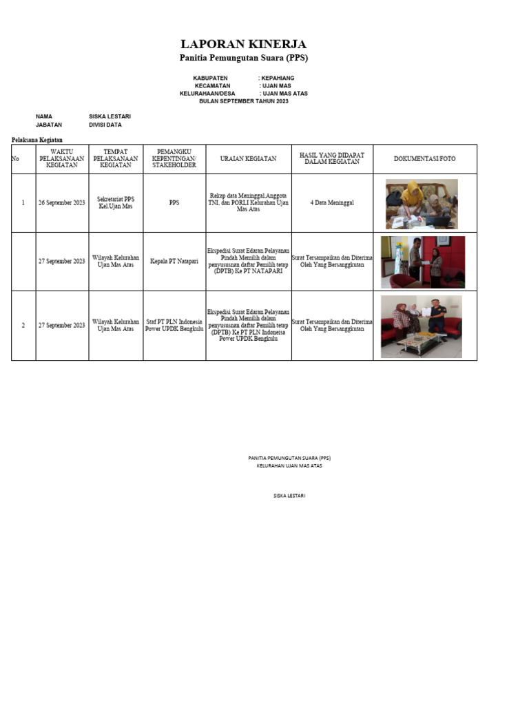 Lapkin Noviarti September Siska | PDF