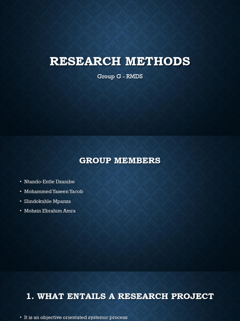 Research Methods | PDF