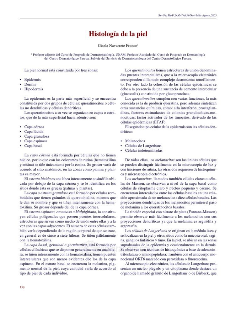 Histología de L Apiel | PDF | Salud y bienestar | Ciencia y matemáticas