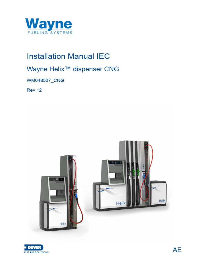 Manual de Instalación de Dispensador Wayne | PDF | Valve | Electrical Wiring