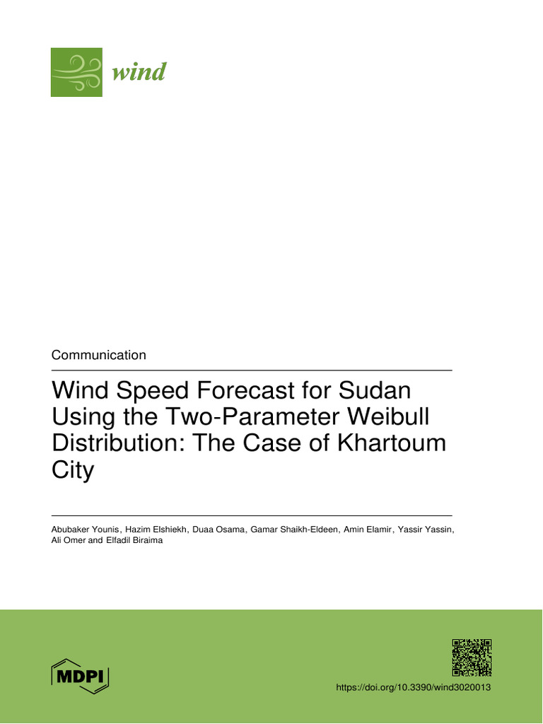 Wind 03 00013 With Cover | PDF | Probability Density Function | Mathematical Optimization