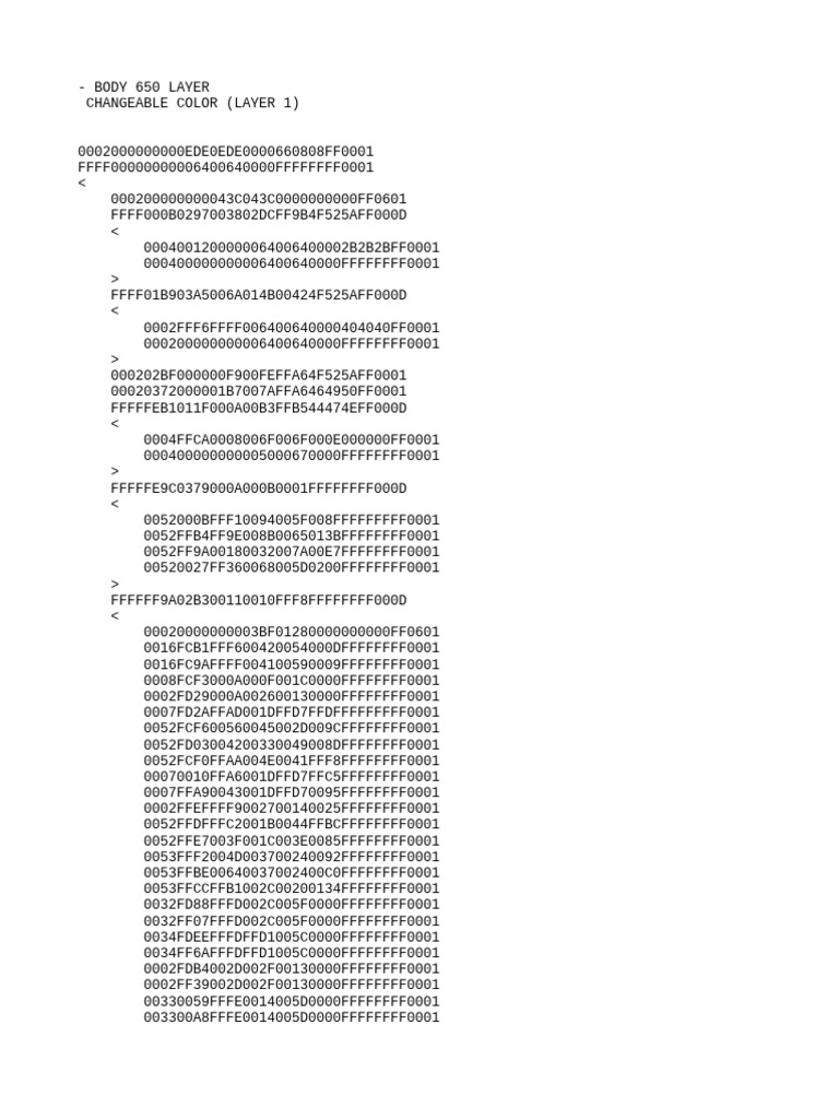 Hexadecimal Data Analysis | PDF | Technology & Engineering