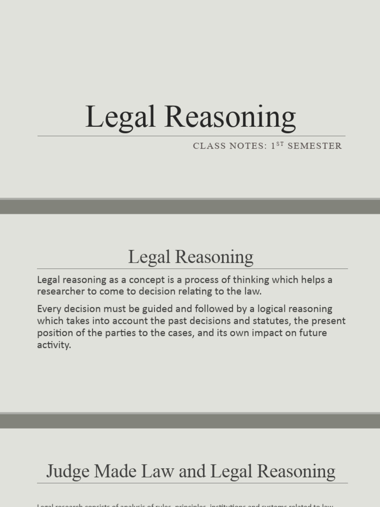 Reasoning | PDF | Deductive Reasoning | Reason