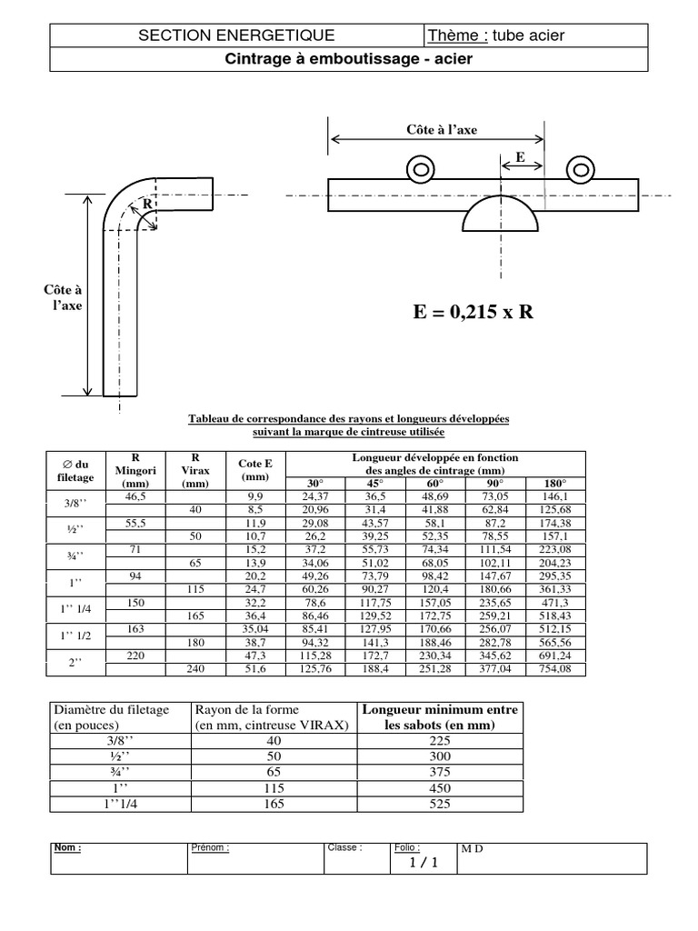 Cintrage_acier | PDF