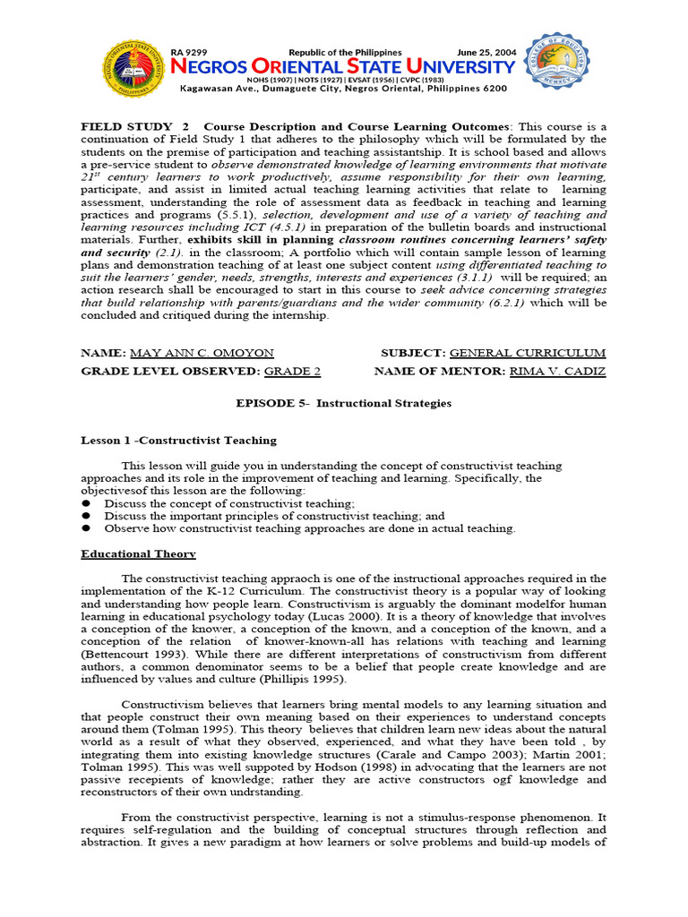 FS 2 Episode 5 | PDF