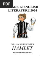 Grade 12 English Hamlet Study Guide | PDF | Hamlet