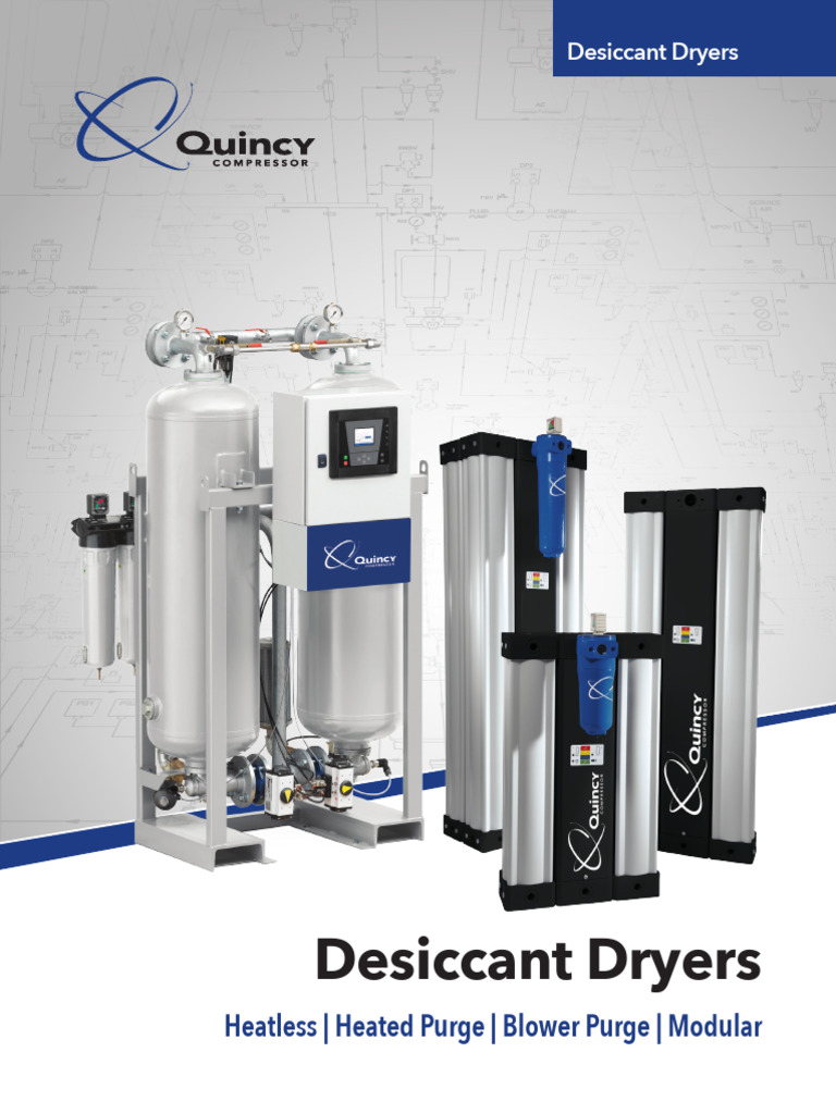 Catalogo Serie QHD-QPB 210-635 Secador Desecante QUINCY | PDF ...