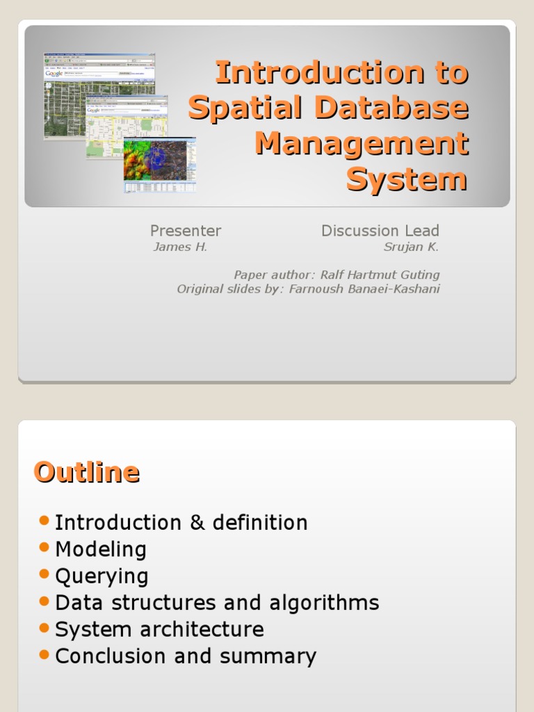 Spatial Database Management System Blackfridayweb Download Free Pdf Database Index Databases