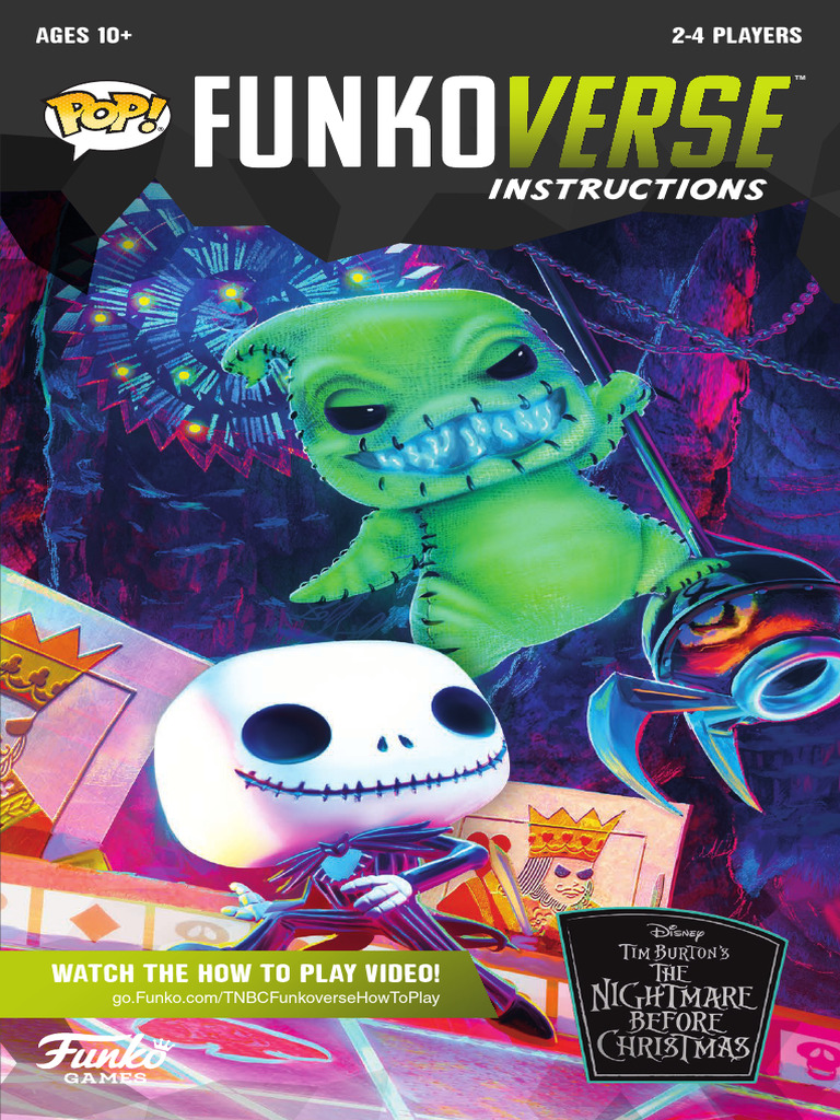 Tim Burton's - Nightmare Before Cristmas - Funko Rules (En) | PDF | Gaming