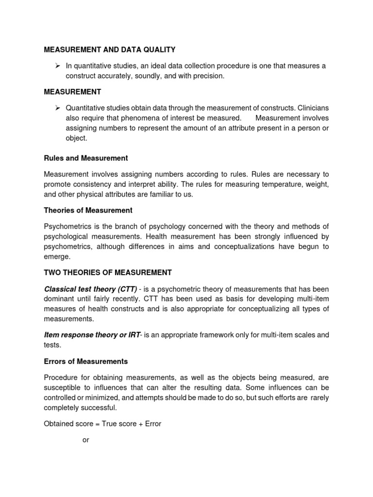 Group 7 Handouts | PDF | Validity (Statistics) | Psychometrics