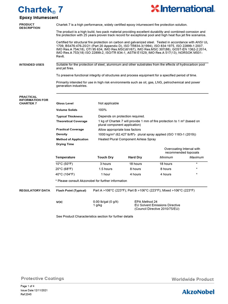 Chartek 7 | PDF | Paint | Epoxy