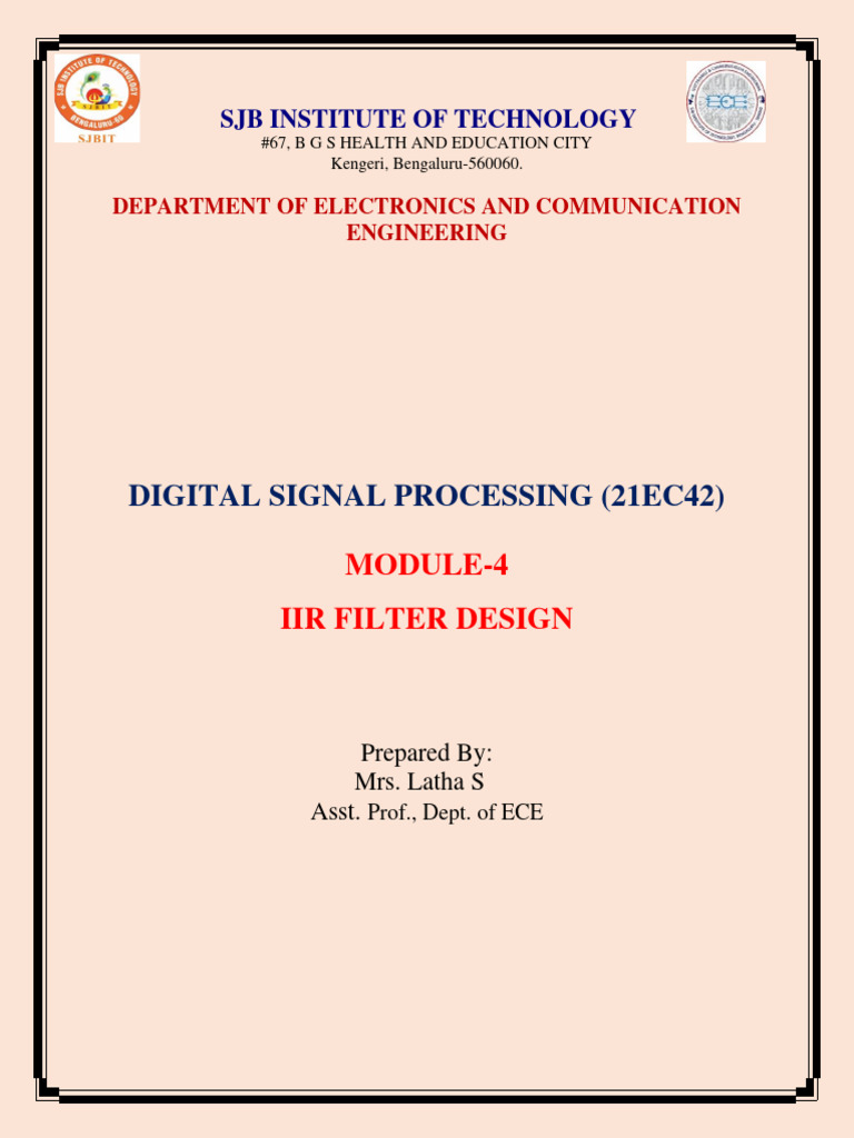 21ec42 Module 4 | PDF | Control Theory | Computer Science