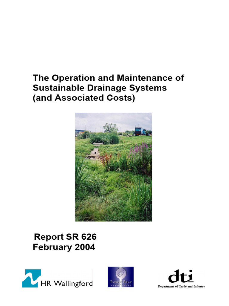 Sustainable Drainage Systems Maintenance Guide | PDF | Surface Runoff ...