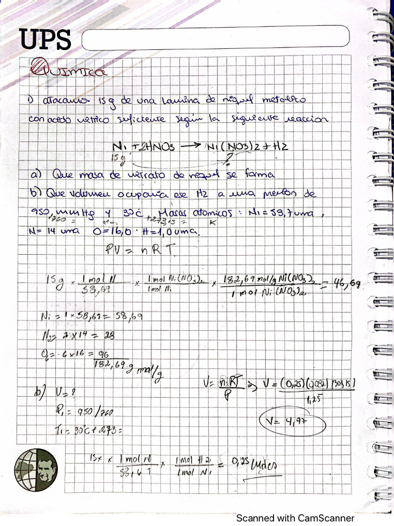 Ejercicio en Clase | PDF