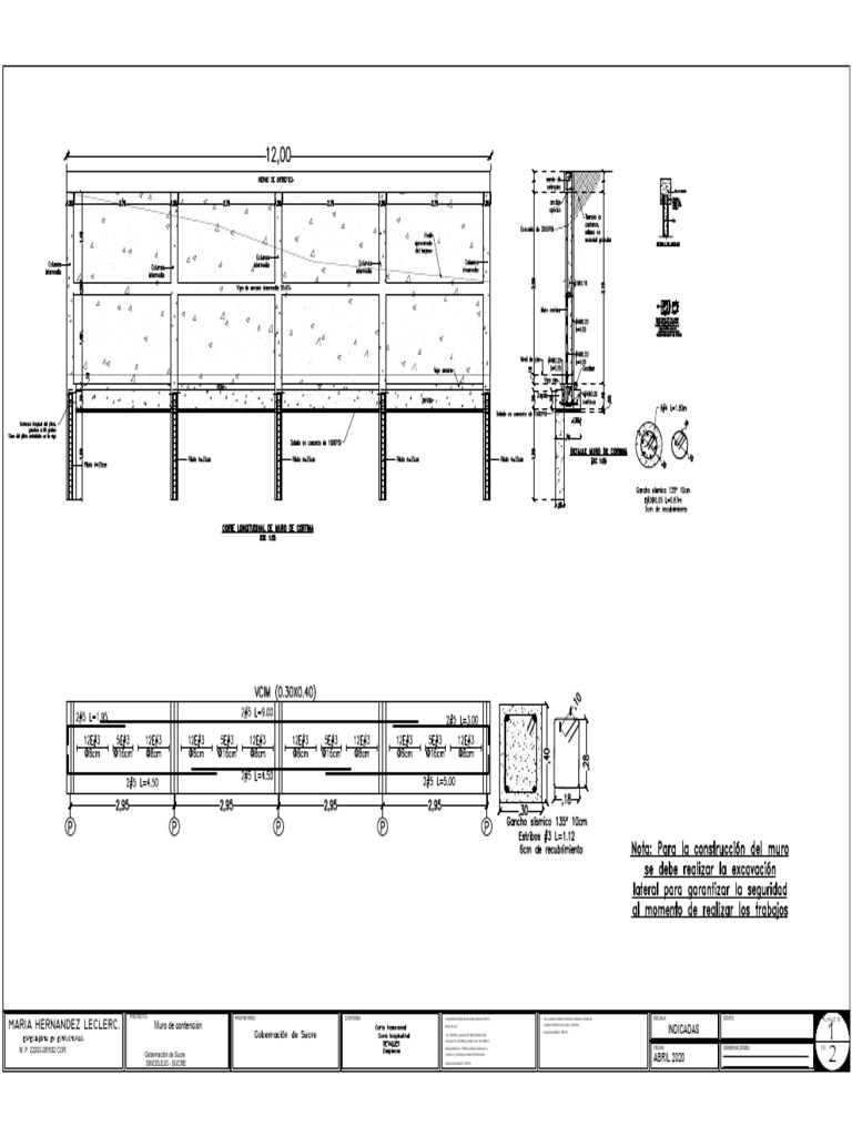 MURO PLANO 1DE2 | PDF