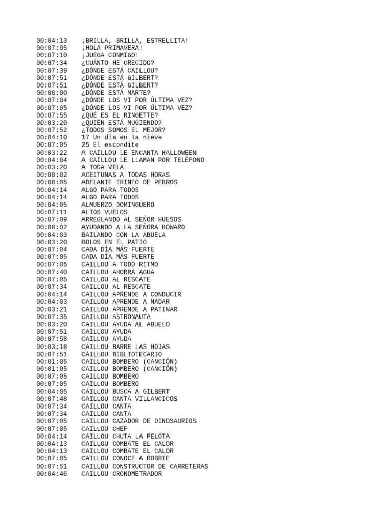 Episodios Completos Serie | PDF