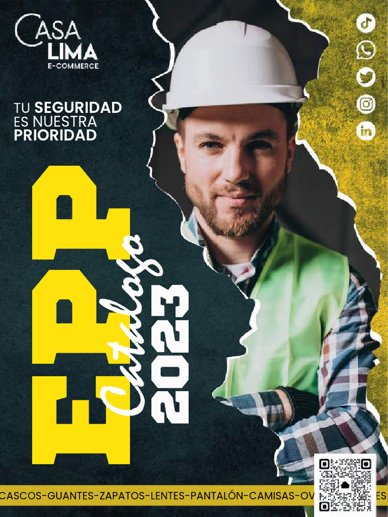 Catalogo de Epp General Grupo Casa Lima | PDF | Linterna | Calzado