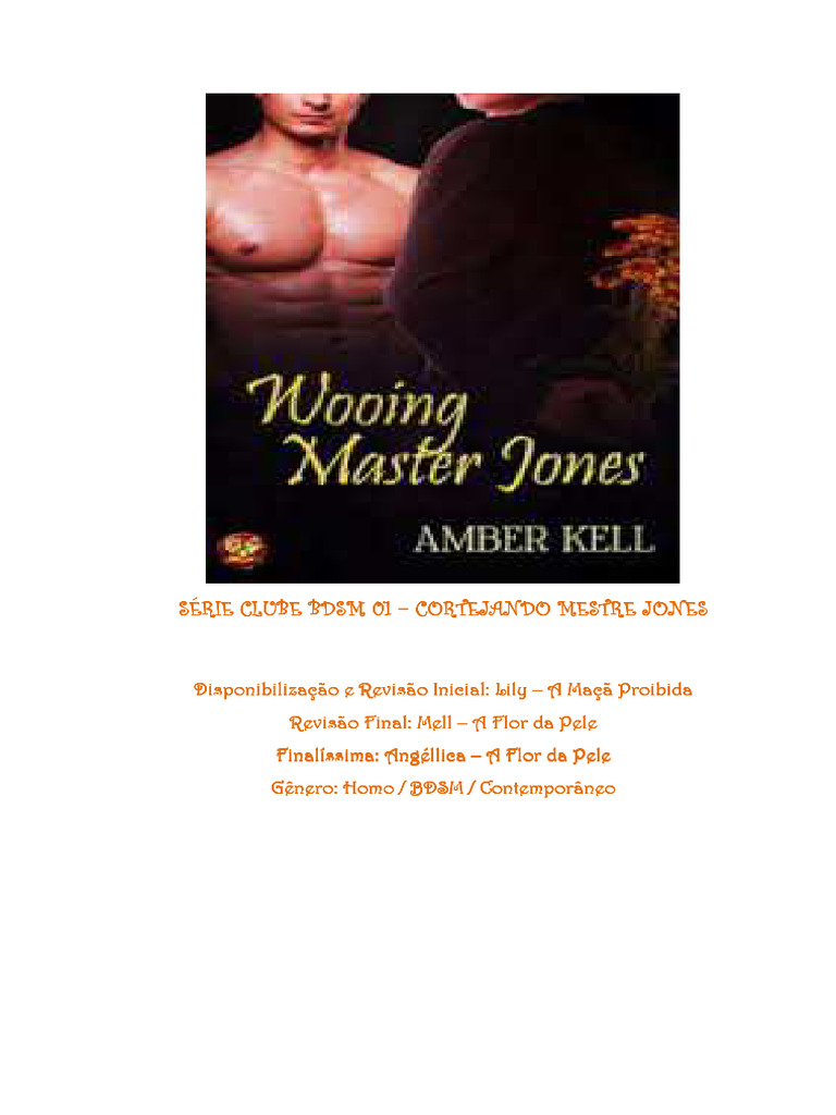 BDSM Club 01 - Cortejando Mestre Jones - Amber Kell | PDF