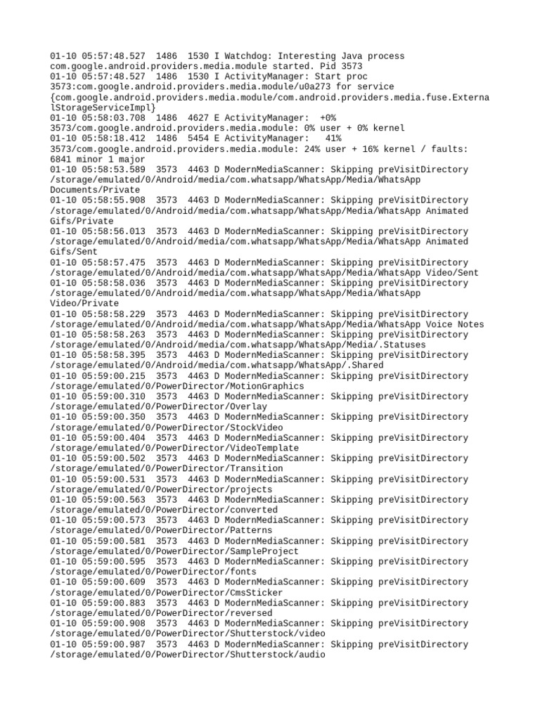 Log Pdf Android Operating System Computing Platforms