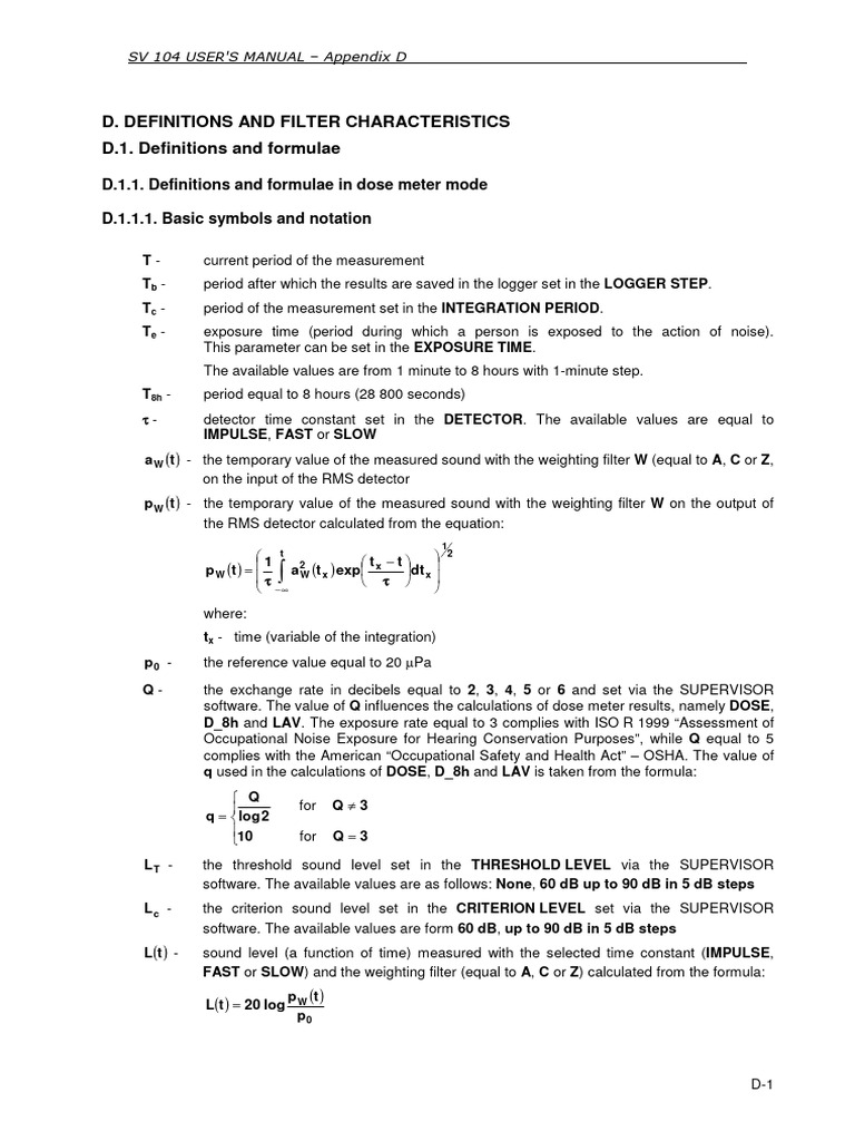 SV104 User Manual App D | PDF | Electrical Engineering | Qualia
