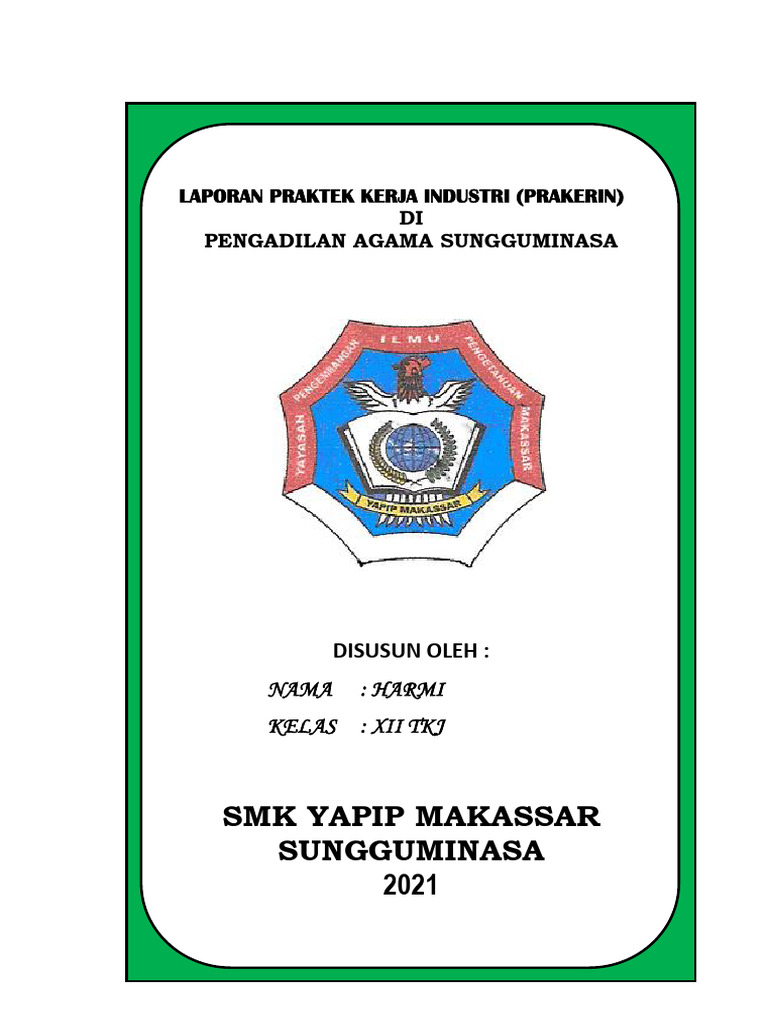LAPORAN PKL SMK Harmi | PDF | Karier & Perkembangan