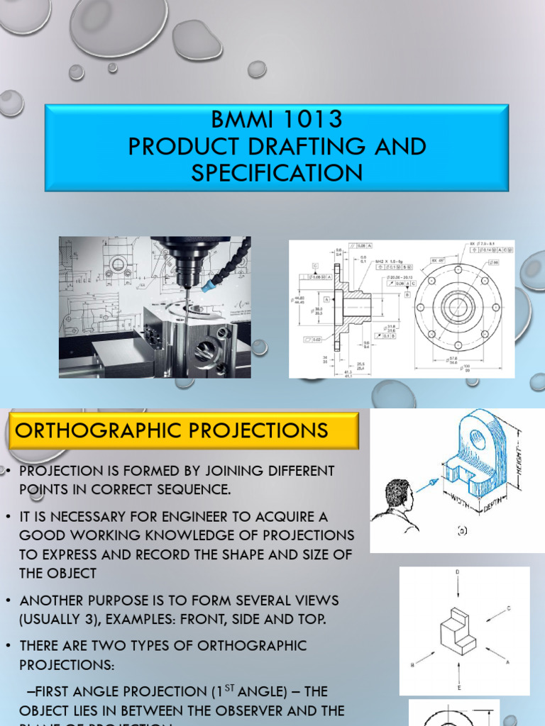 Sketching Orthographic Projection | PDF | Mathematics | Mathematical ...