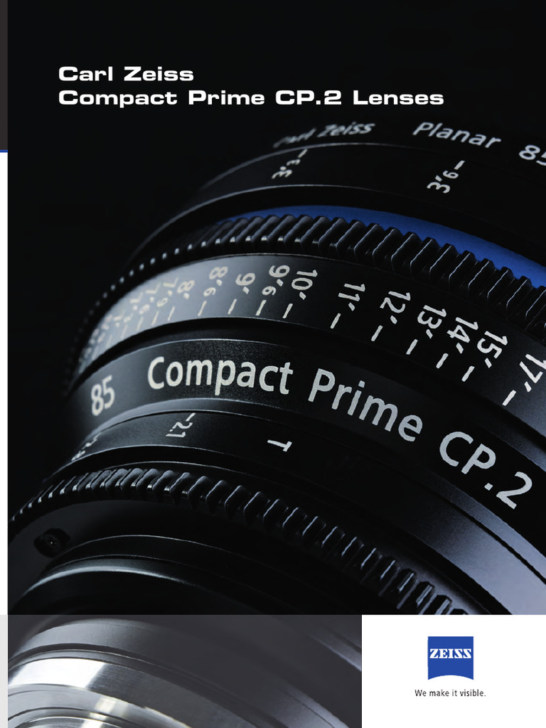 Zeiss Compact Prime CP.2 Cine Lenses | PDF | Camera Lens | Digital ...