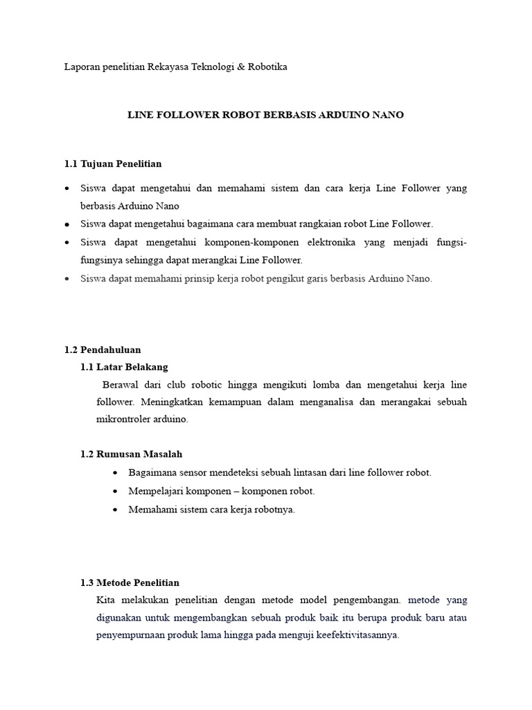Laporan Penelitian Rekayasa Teknologi | PDF | Griya & Taman | Komputer