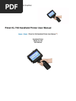 d11 Wireless Label Printer Manual | PDF | Printer (Computing) | Bluetooth