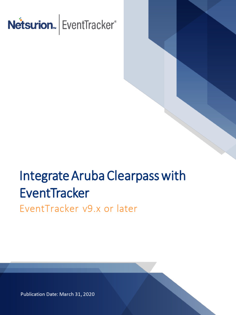 Integration Guide Aruba Clearpass PDF | PDF | Radius | Port (Computer Networking)