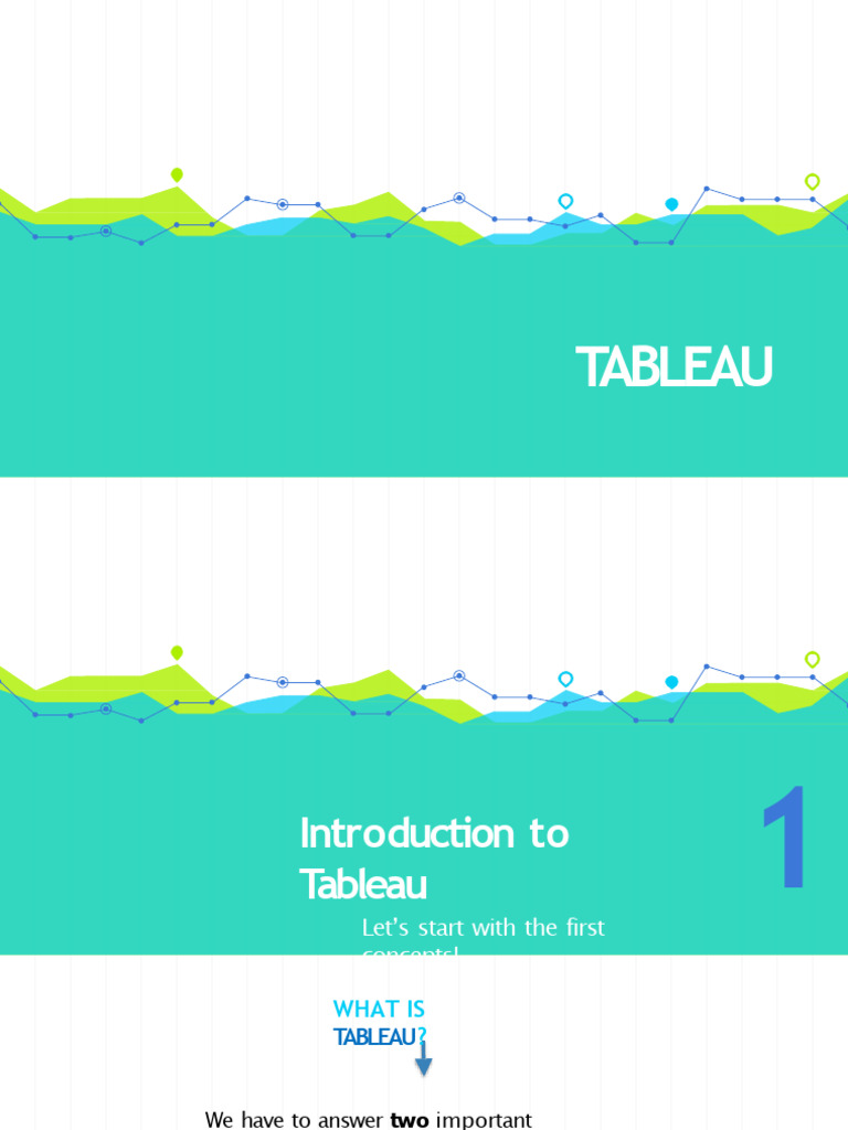 Tableau | PDF | Analytics | Visualization (Graphics)