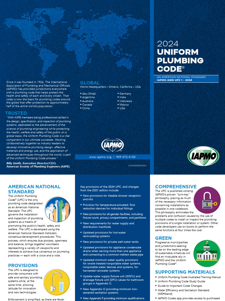 Uniform Plumbing Code | PDF | Plumbing Uniform Plumbing Code | PDF | Plumbing
