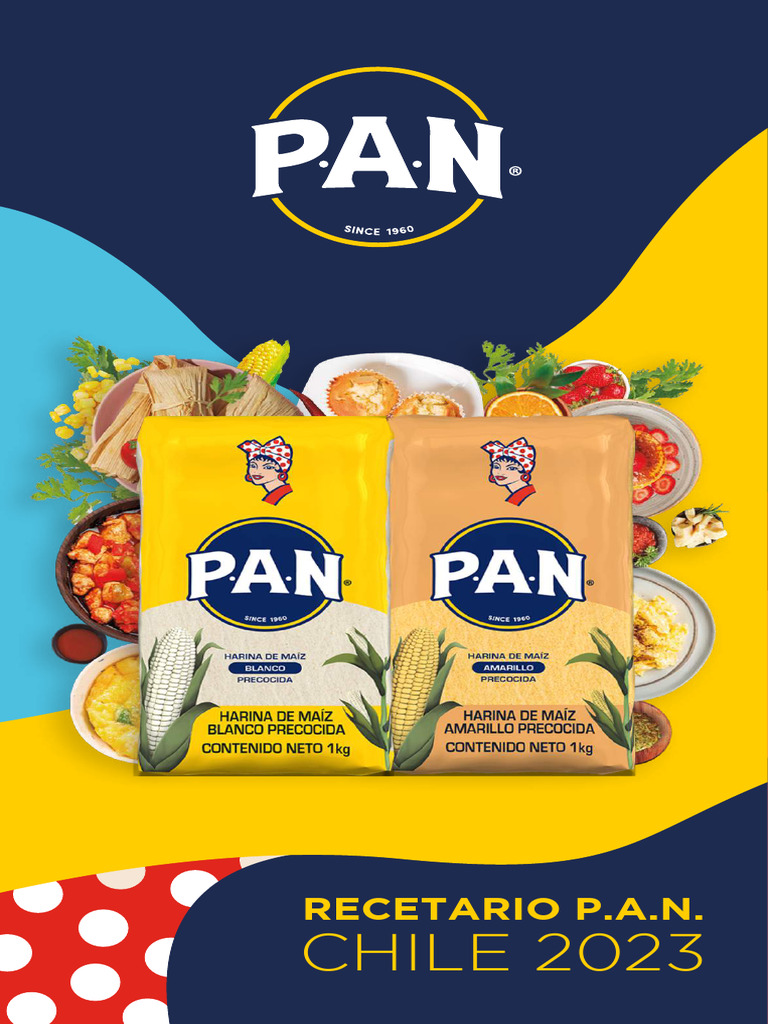 Recetas con Harina P.A.N. en Chile | PDF | Panes | Postres