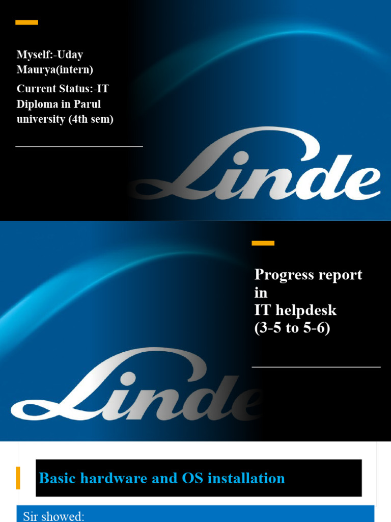 Progress Report | PDF | Microsoft Windows | Operating System