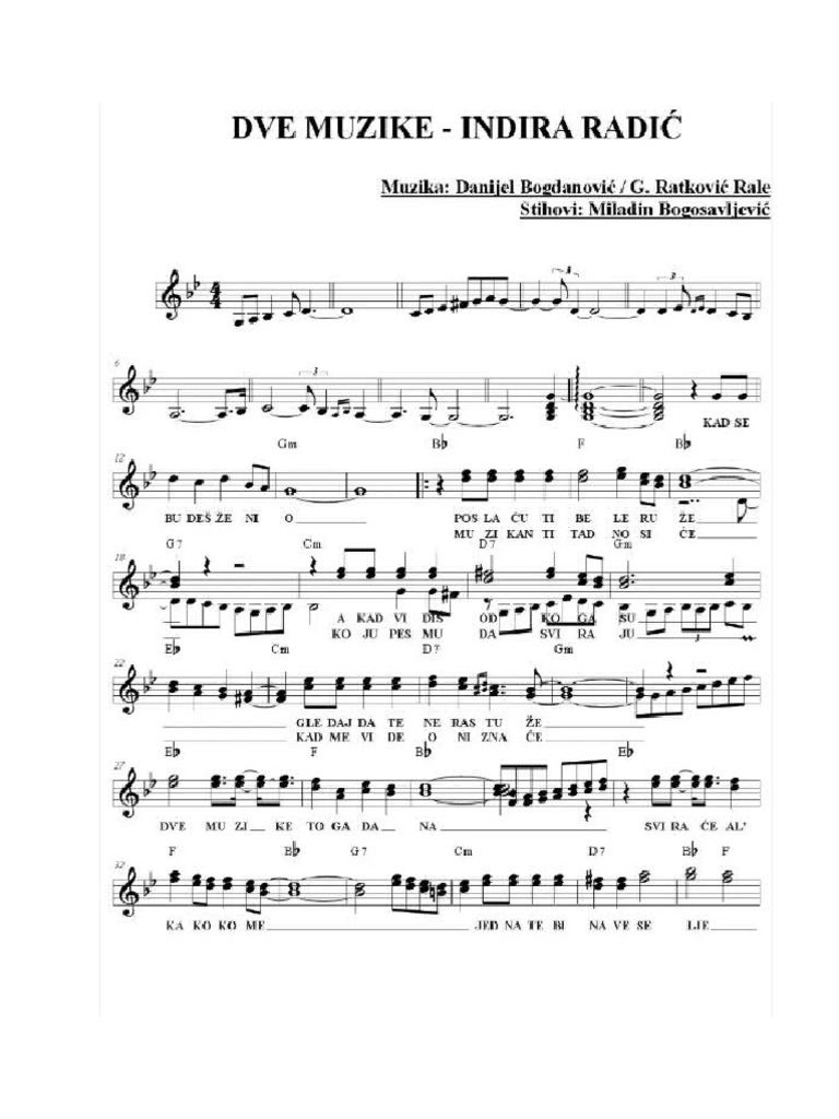 Dve Muzike | PDF