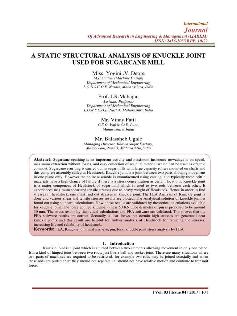 3 Ijarem-B084 | PDF | Strength Of Materials | Stress (Mechanics)