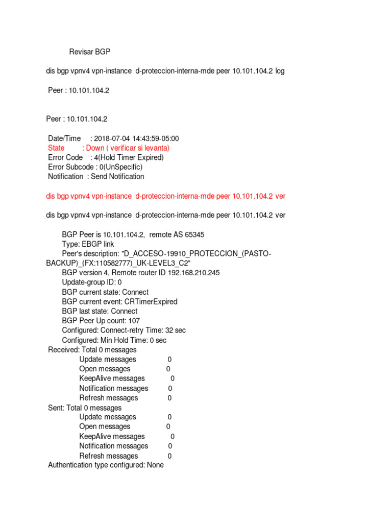 Revisar BGP | PDF | Routing | Network Layer Protocols