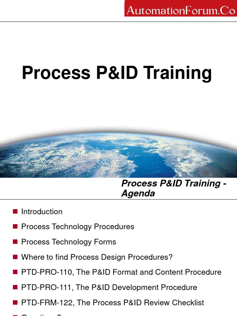 Process P ID Training 1705304683 | PDF | Valve | Heat Exchanger