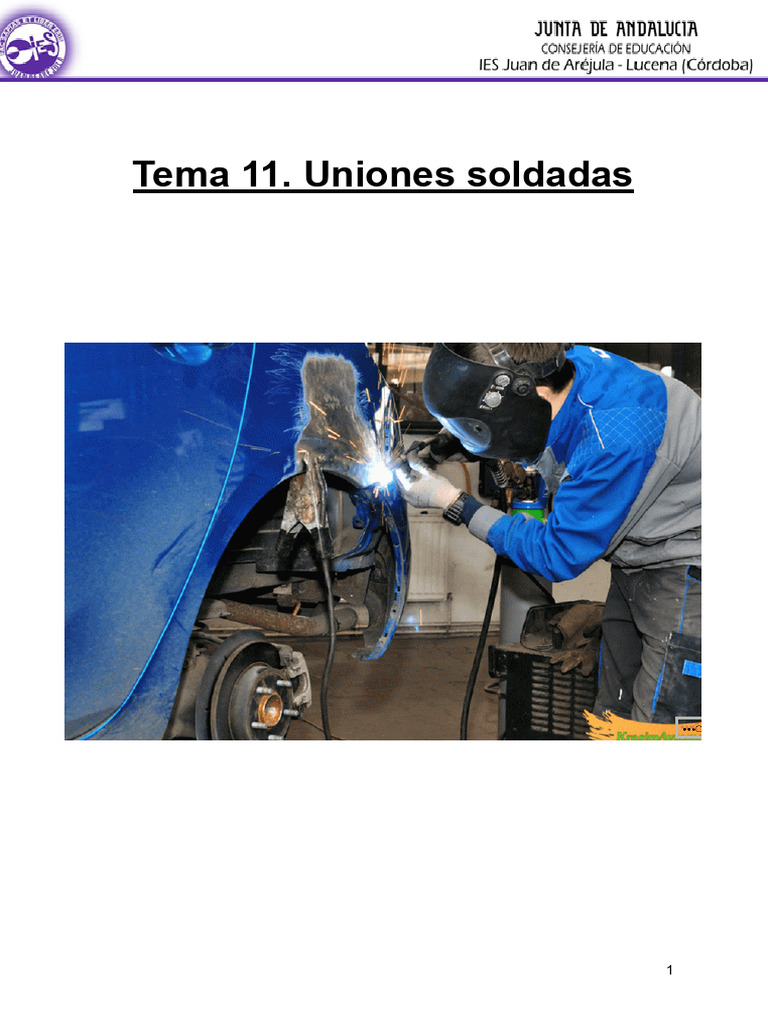 T 11. Uniones Soldadas | Descargar gratis PDF | Soldadura | Construcción